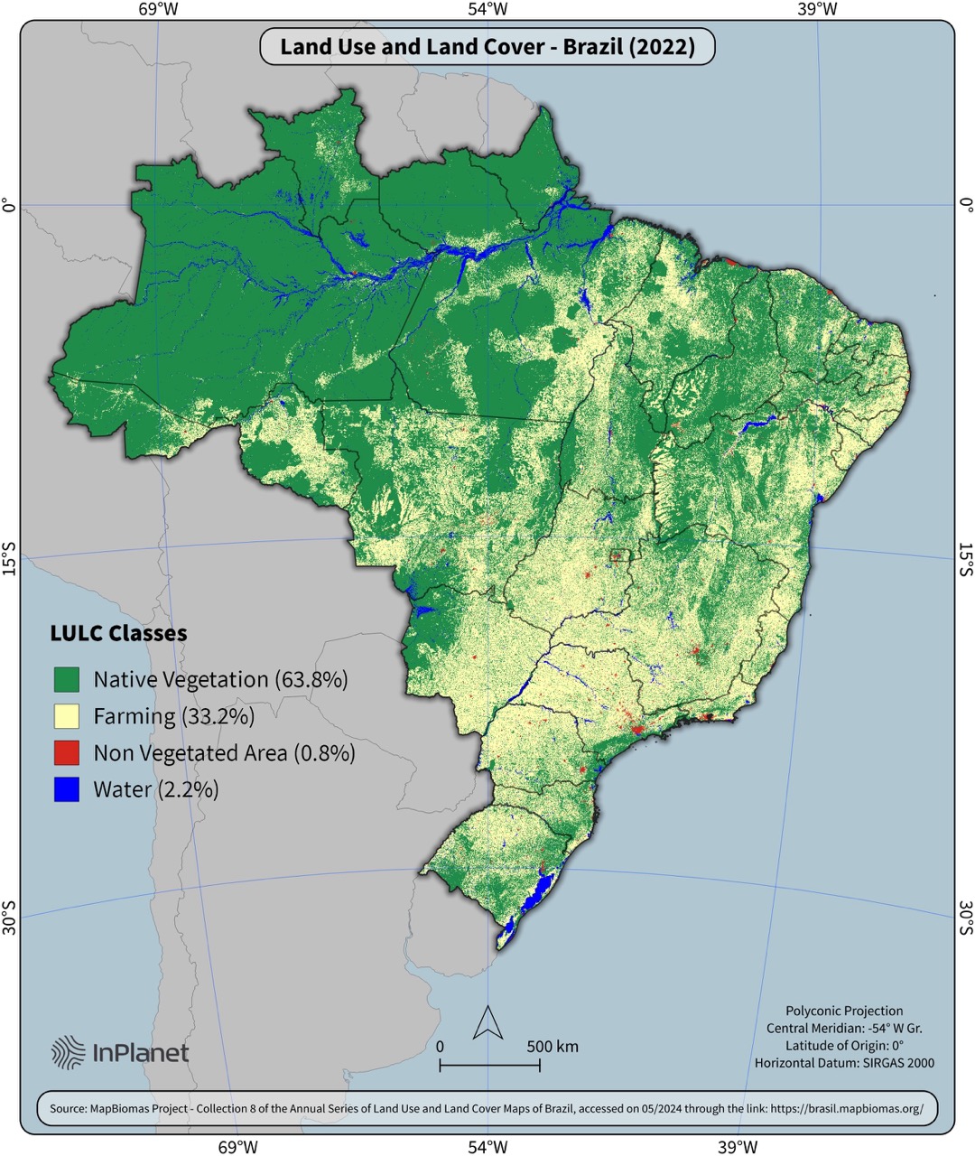 Why InPlanet operates in Brazil?
